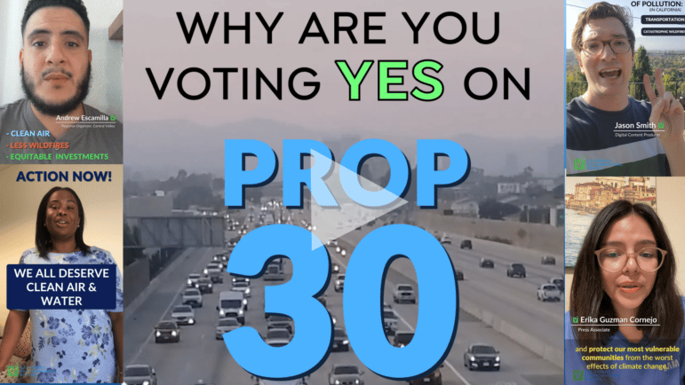 Watch: Why we’re voting YES on Prop 30 | California Environmental Voters